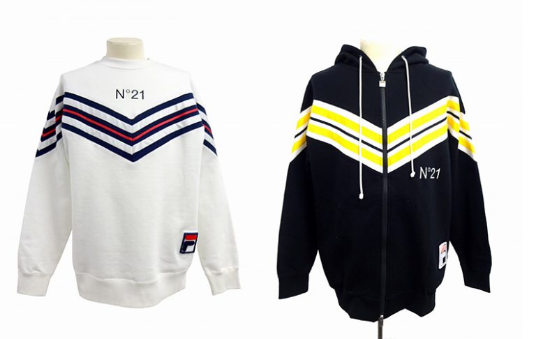 【日本限定】N21 × FILAのコラボレーションアイテムが登場 | Domani