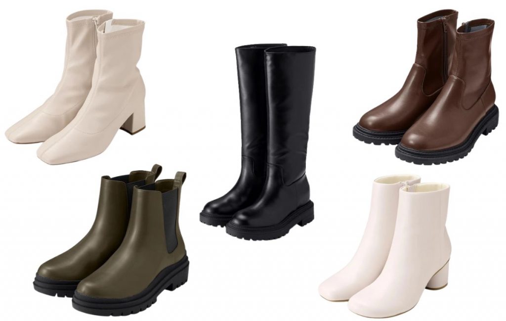 トレンドブーツが目白押し！ お値打ちかわいい【GU】最旬ブーツ情報 | Domani