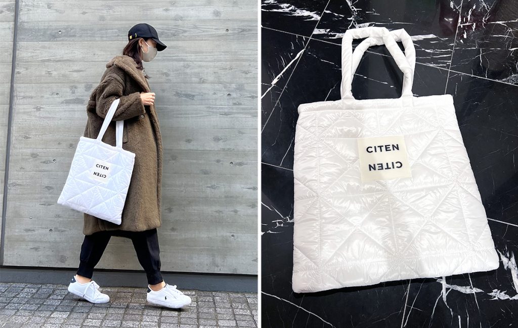 これは使える！「CITEN」の〝パデッド トートバッグ〟【購入品レポ】 | Domani